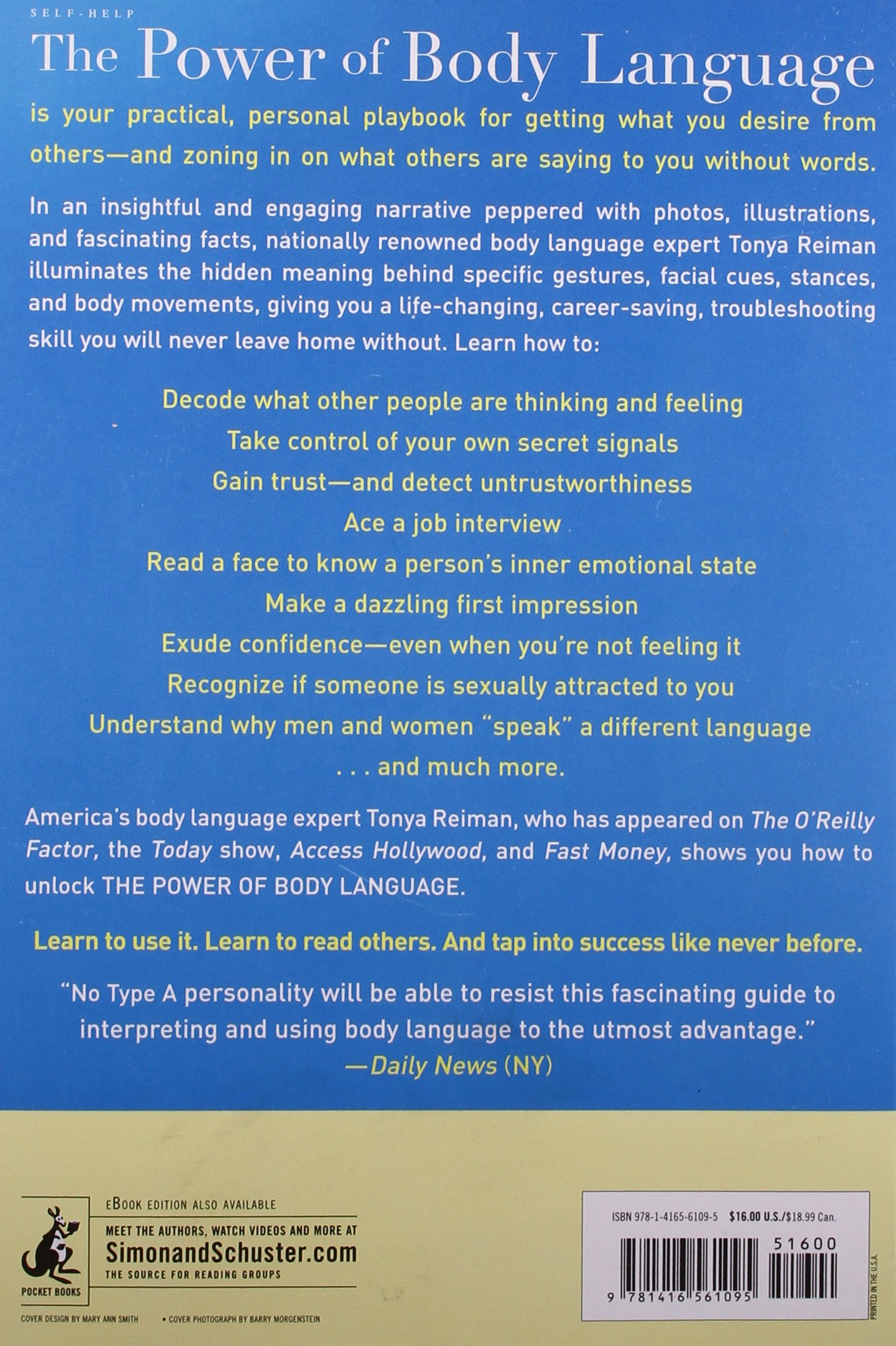 The Power of Body Language-How to Succeed in Every Business and Social ...