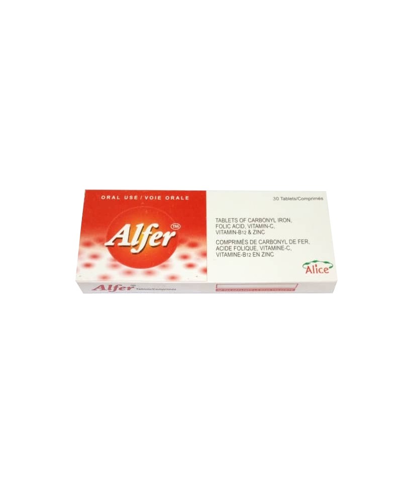 ALFER 100mg Boite de 30 Comprimes