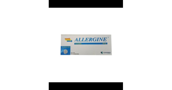 ALLERGINE 10mg boite de 15 comprime